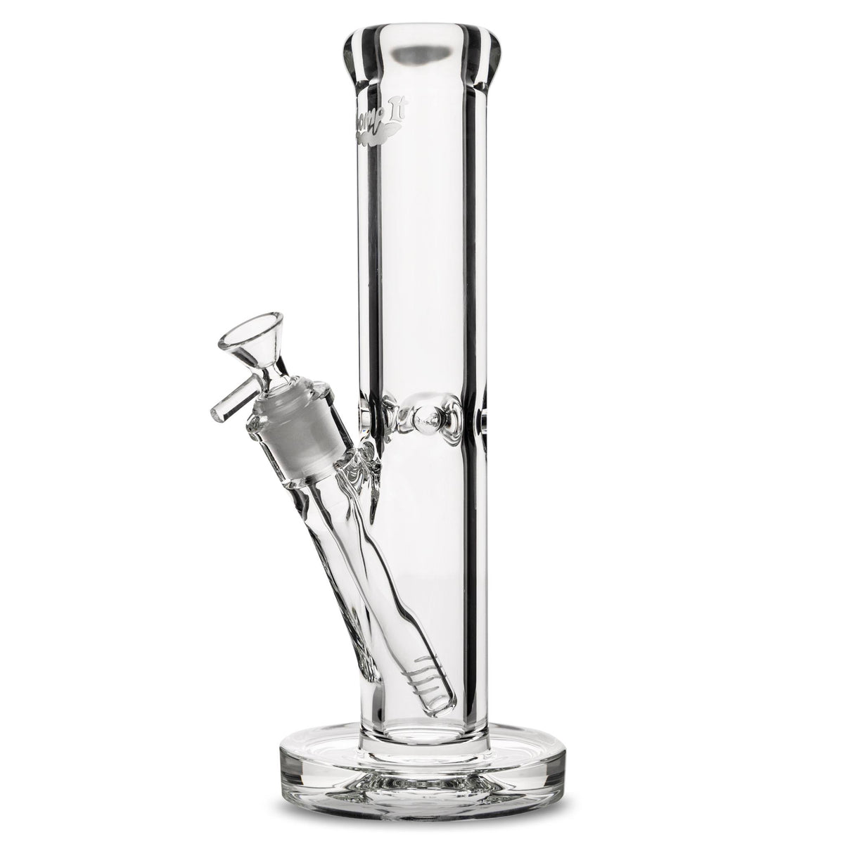 Thick Glass Straight Tube Bongs – Whomp It