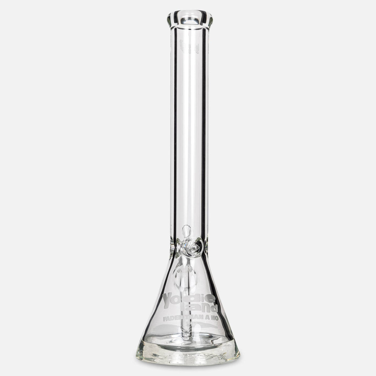 Whomp It x Fulcrum Yodie Land 18" Beaker Bong - 9MM Thick Glass Bong