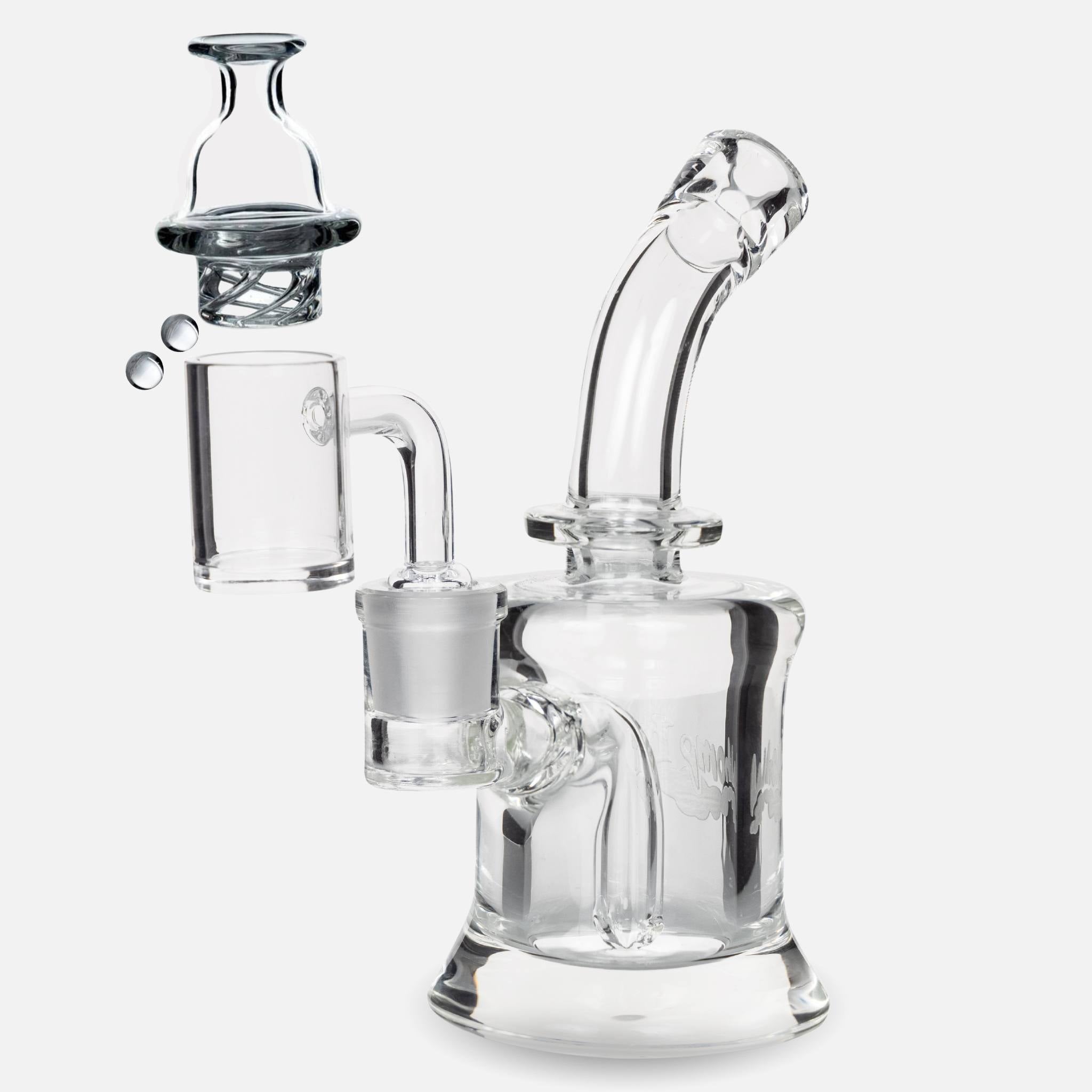Whomp It 6" Dab Rig - 9MM Thick Glass Dab Rig – Whomp It Glass